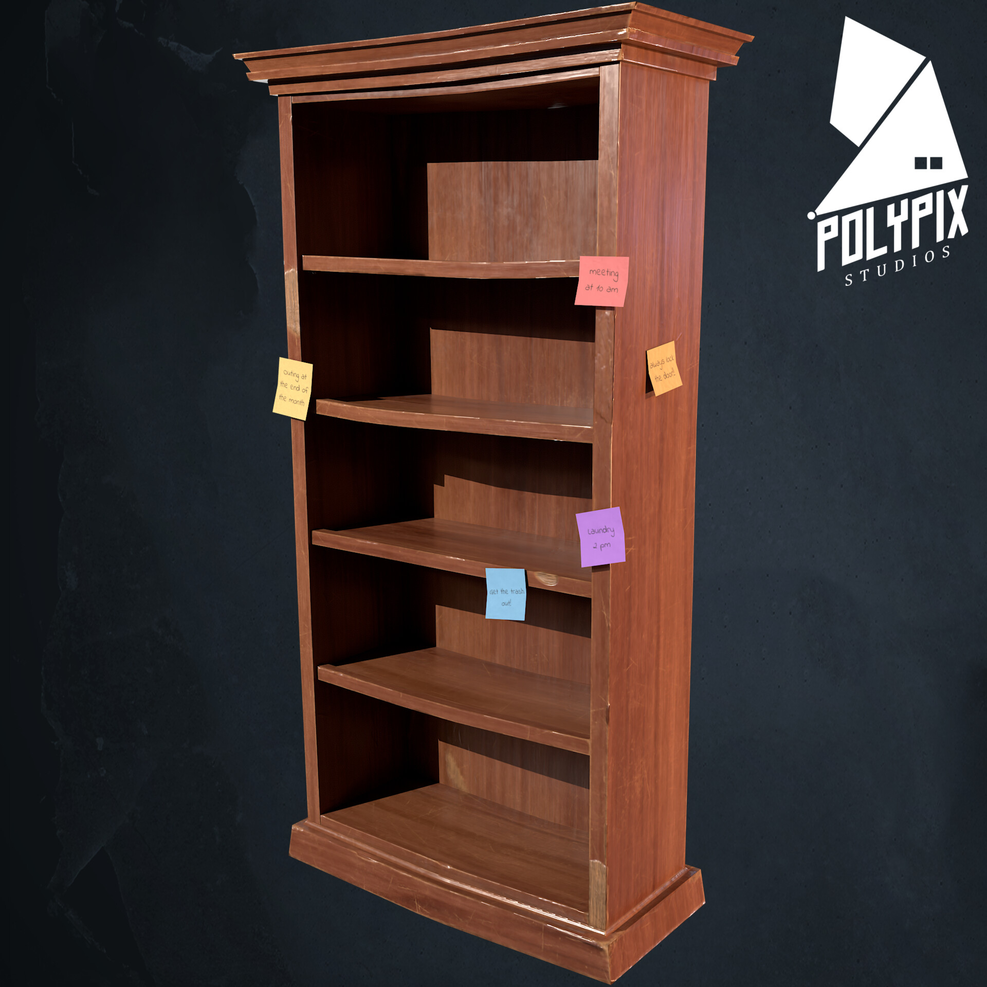 ArtStation - Polypix Studios - Shelf