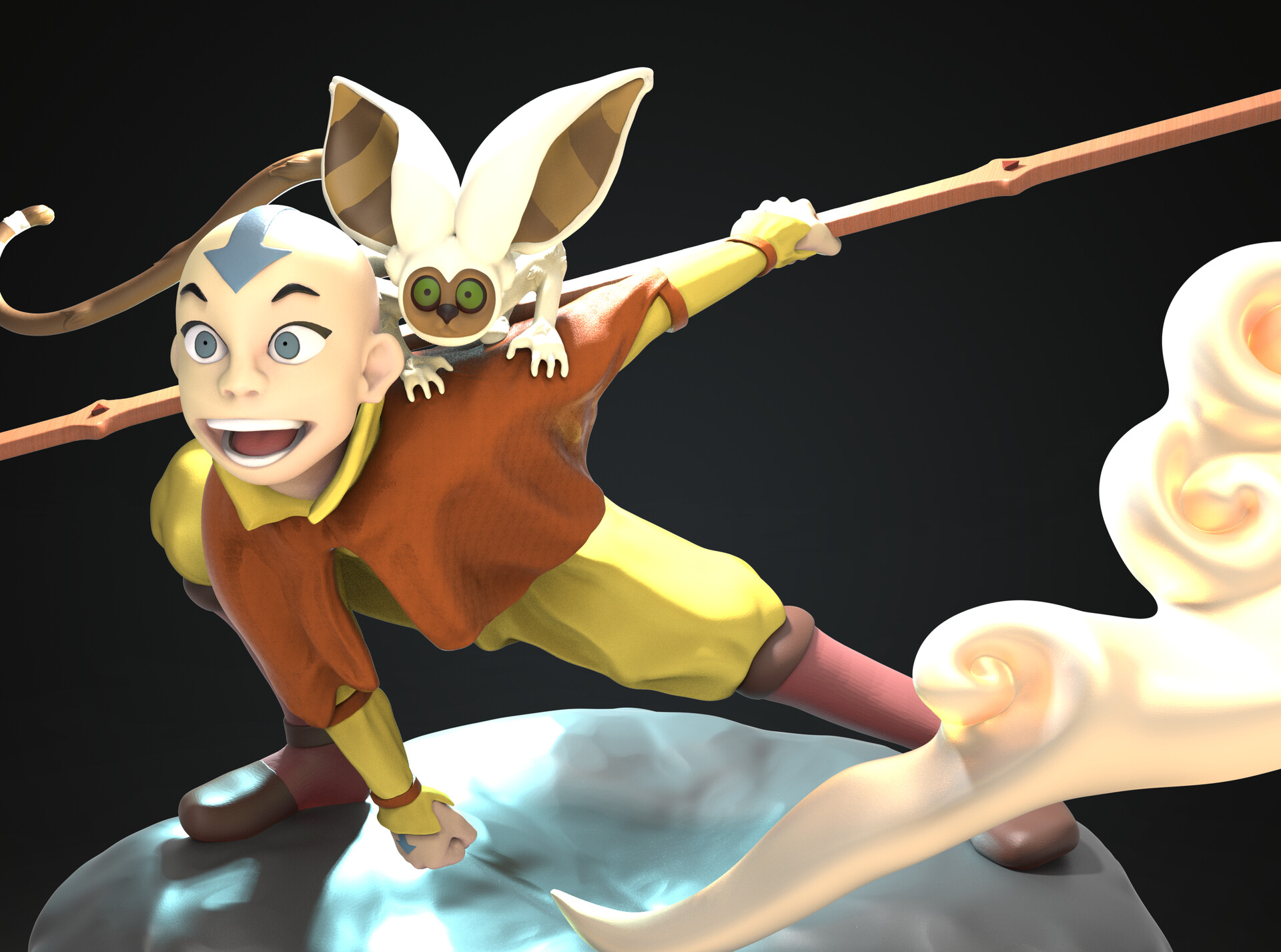 ArtStation - Aang AVATAR