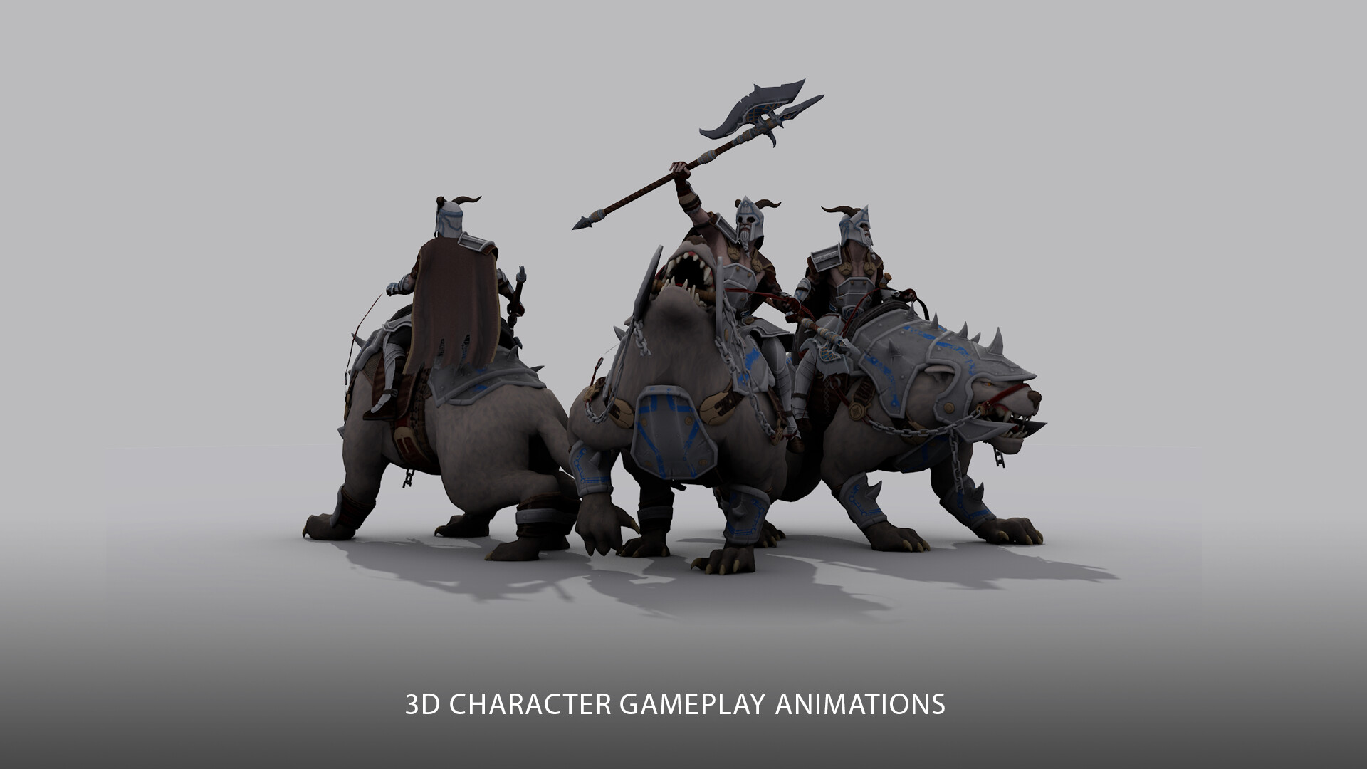 ArtStation - Gameplay Animation - Wolf Rider
