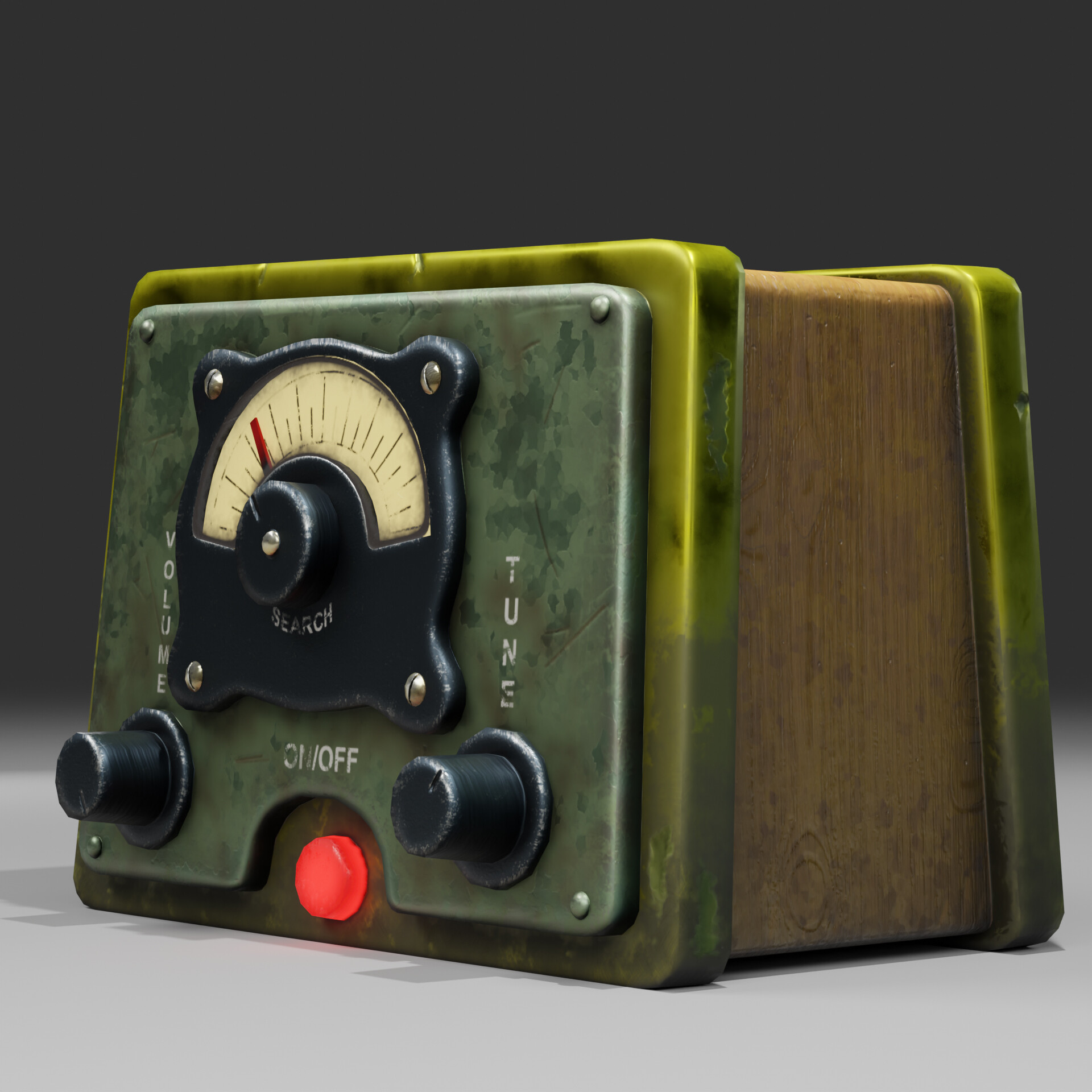 ArtStation - Game-Ready Radio 3D Model