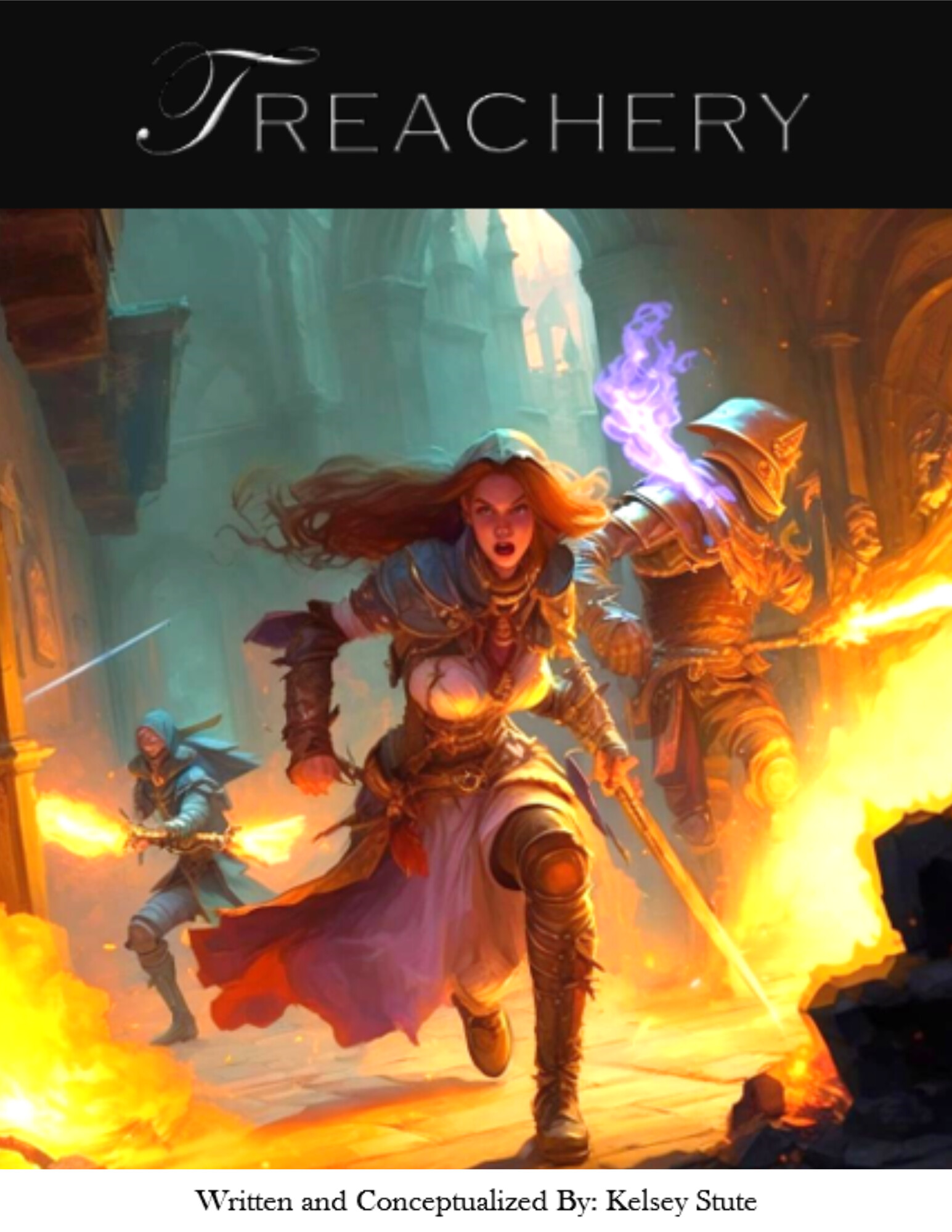 ArtStation - Treachery: Game Narrative Document (Act 1 Only)