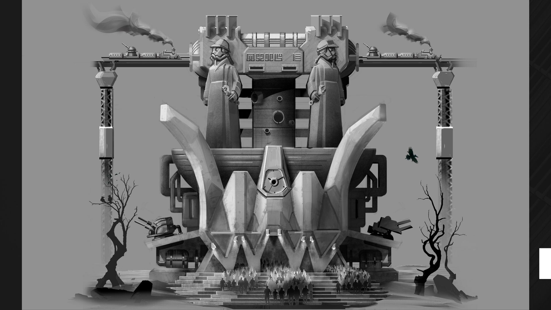 Dieselpunk Architecture