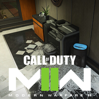 ArtStation - Call of Duty: Modern Warfare ll : Embassy Props