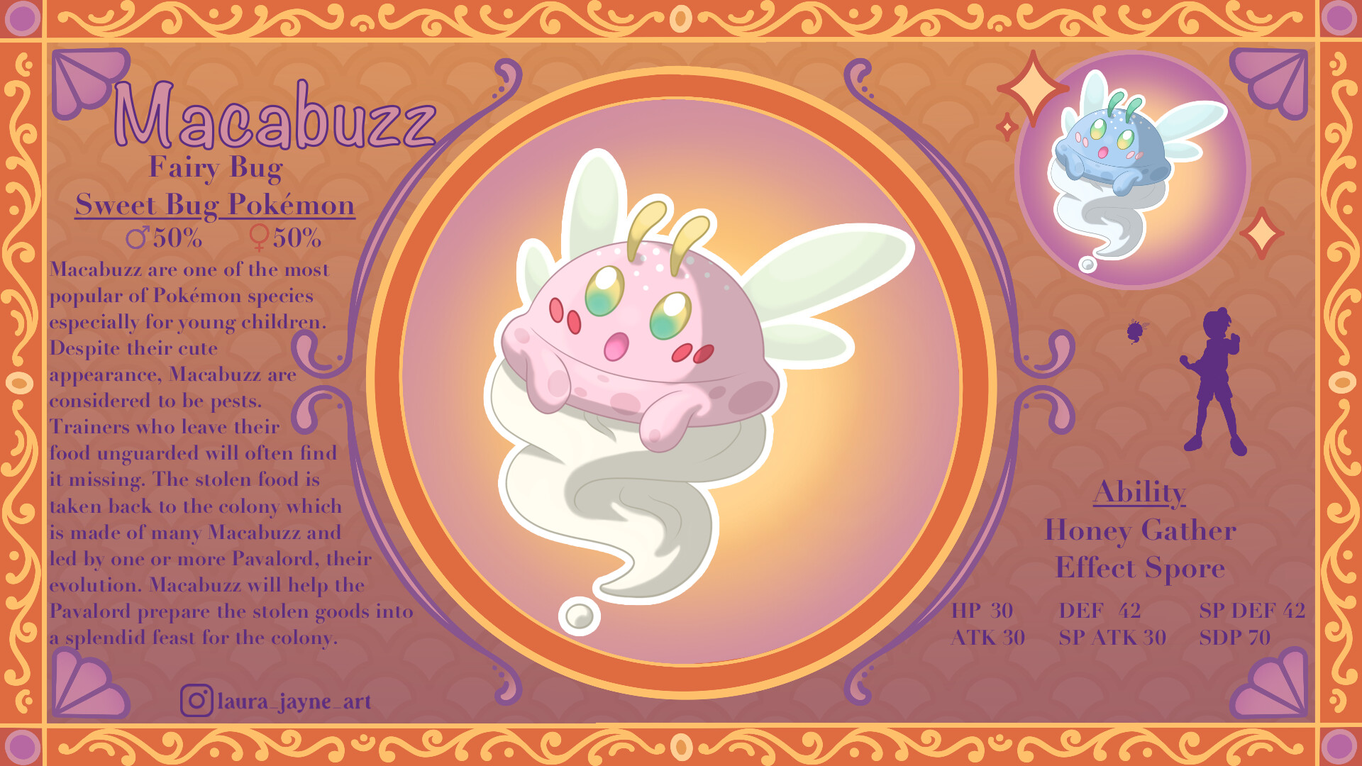 ArtStation - Fakemon 10 - Macabuzz