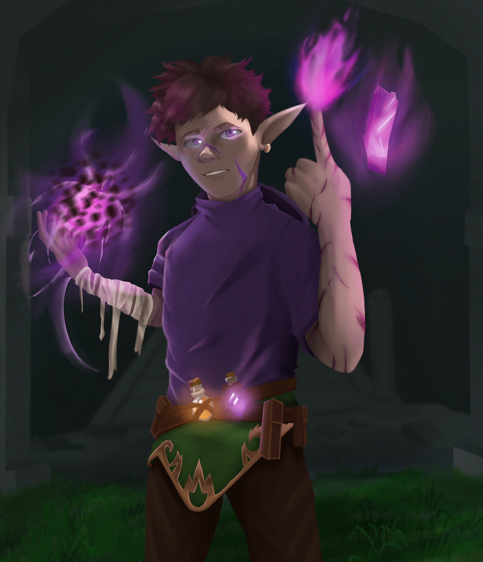 ArtStation - my Oc. Personal proyect, Roy!!!