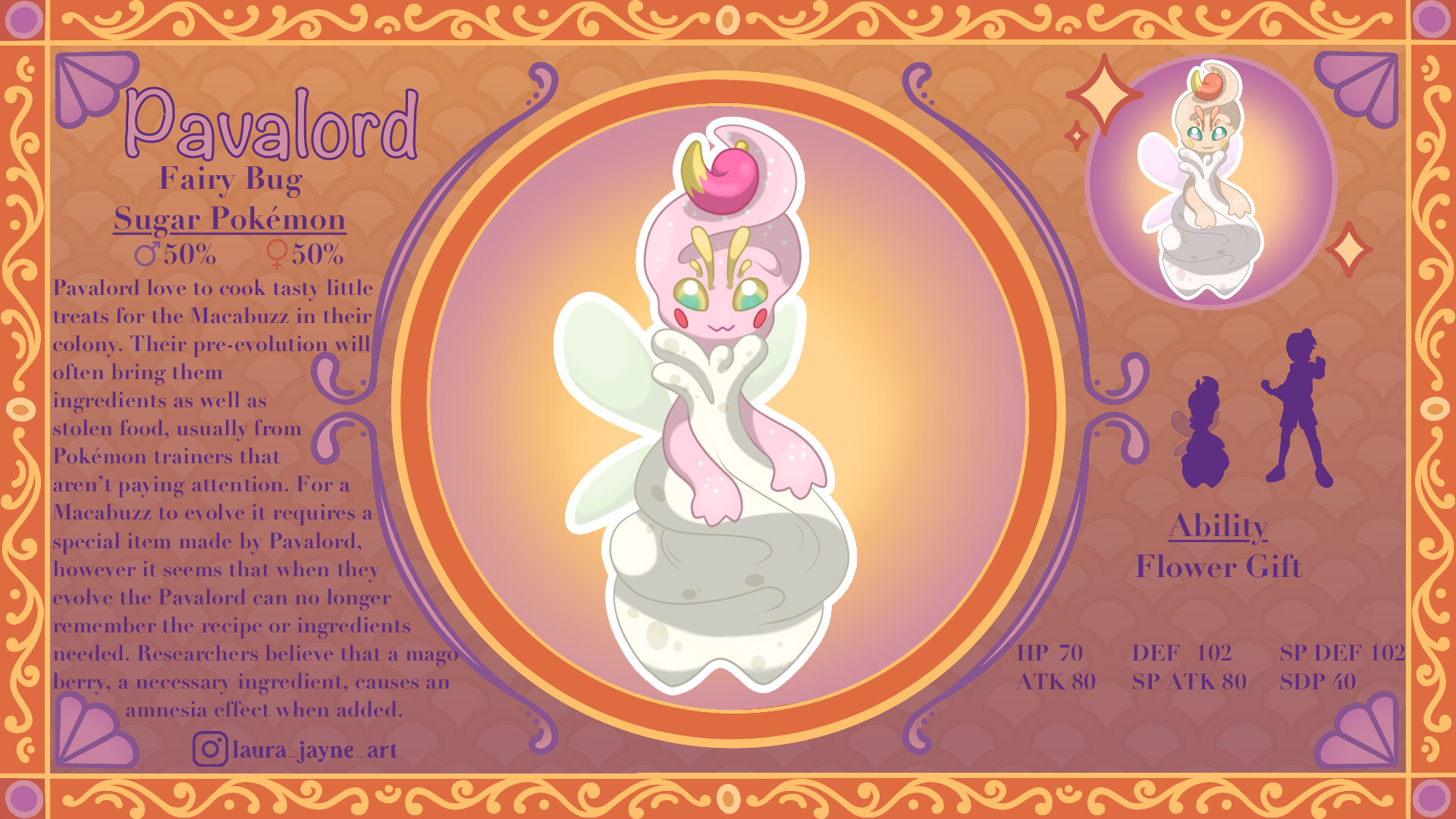 ArtStation - Fakemon 11 - Pavalord