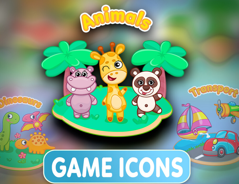 ArtStation - Game Kid Icons