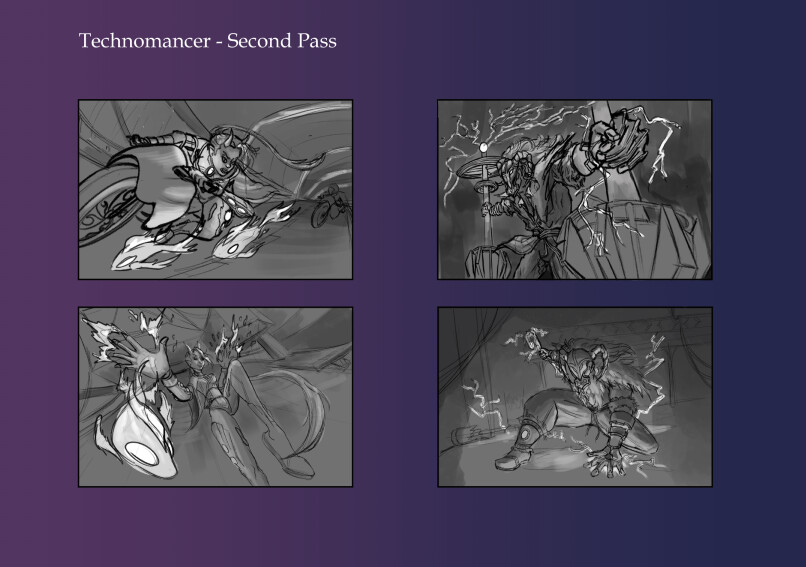 ArtStation - Technomancer Thumbnails