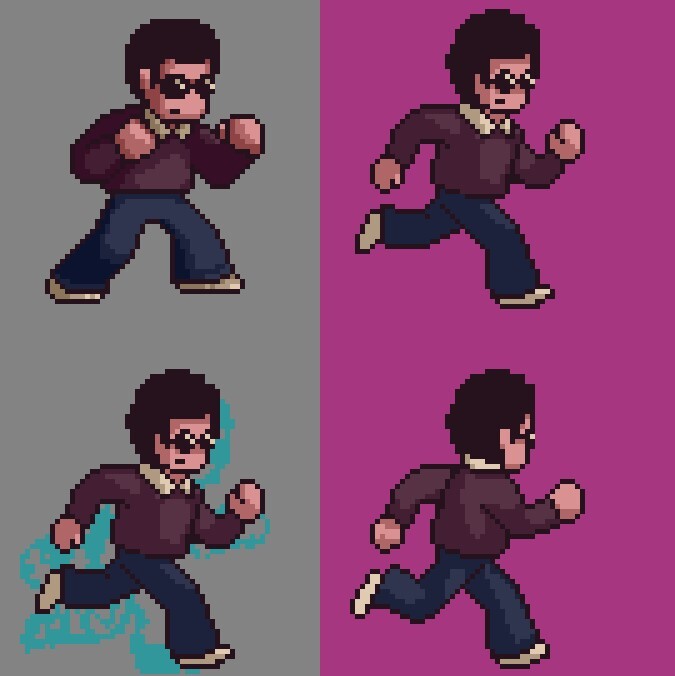 ArtStation - Pixel Art Character Animation