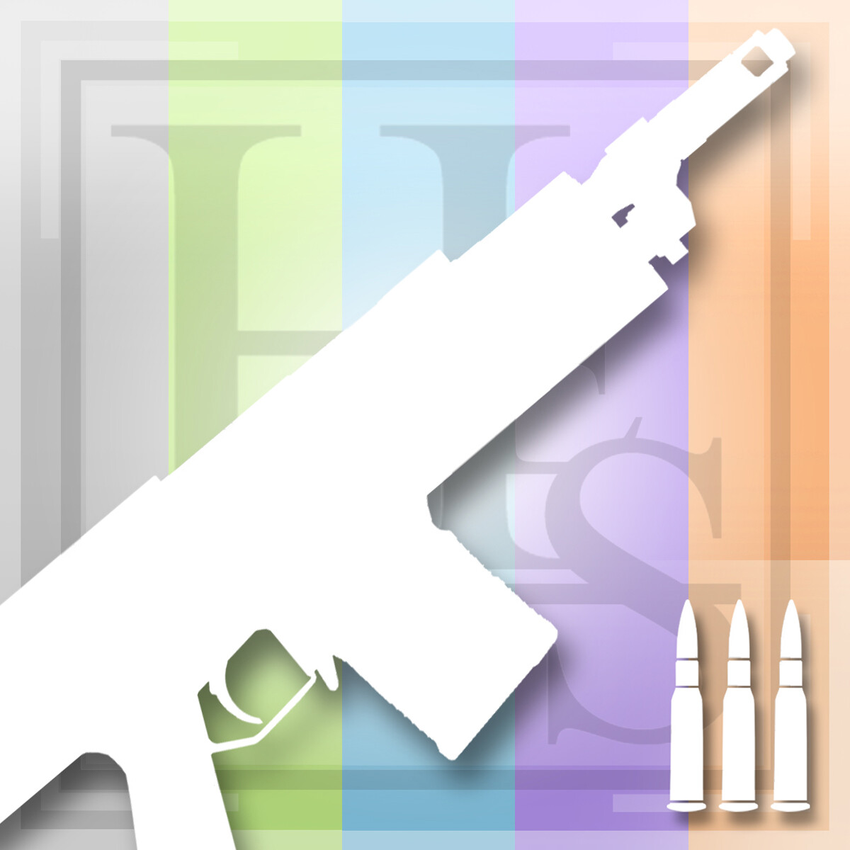 ArtStation - Far Future Weapons, Rarity Icon Test