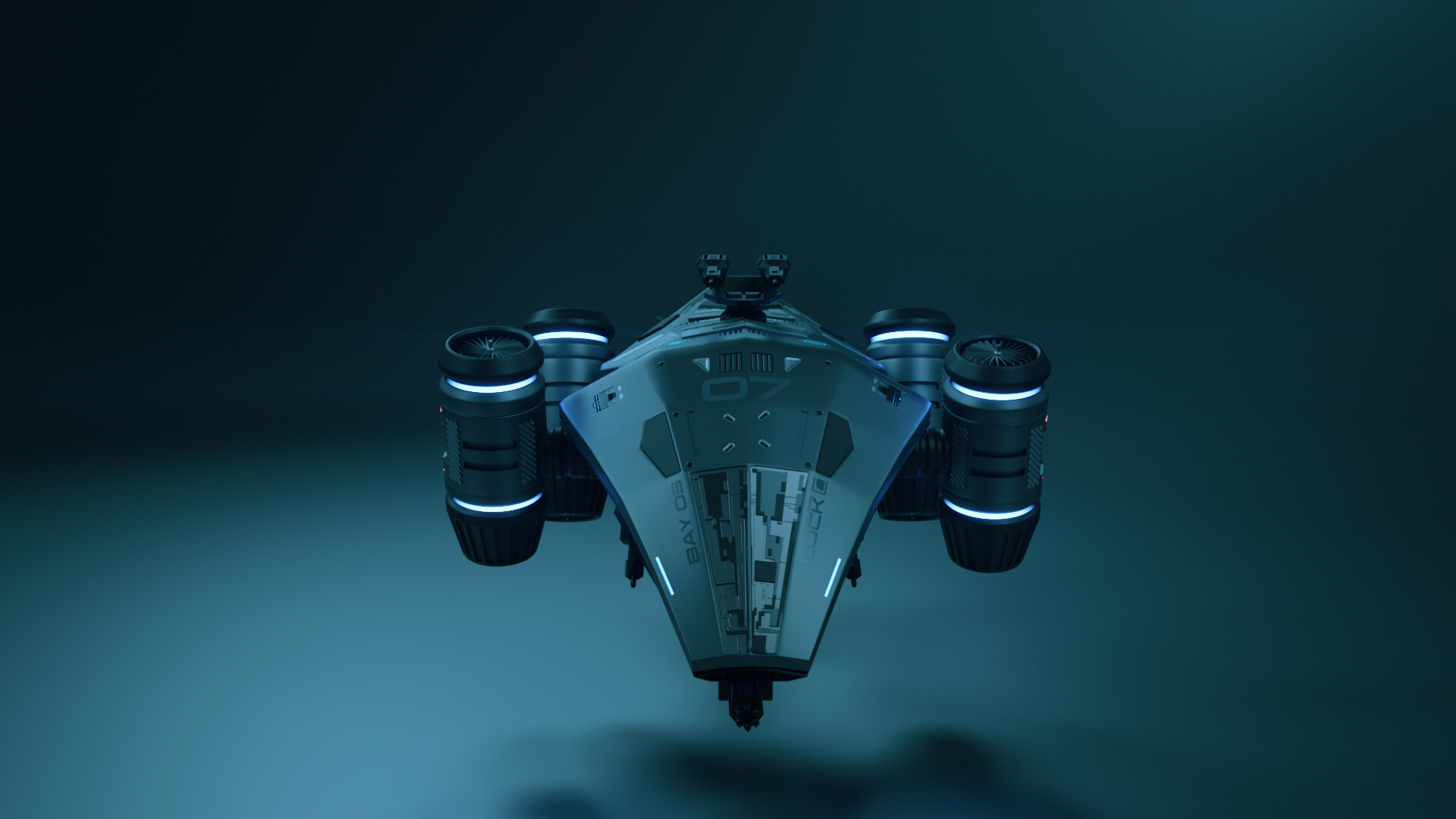 ArtStation - Sci-Fi Space drone