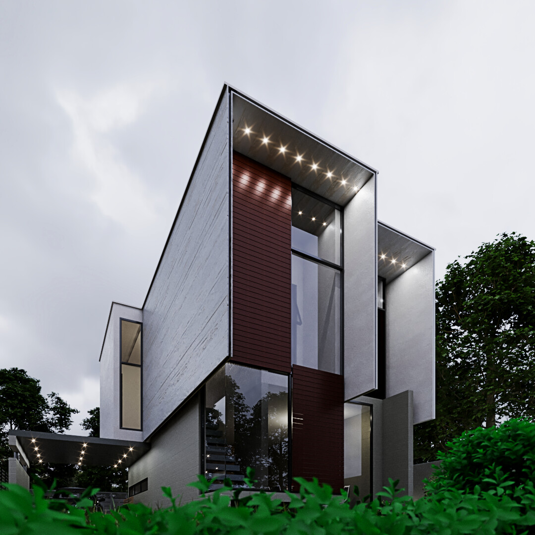 ArtStation - CGI - Modern House