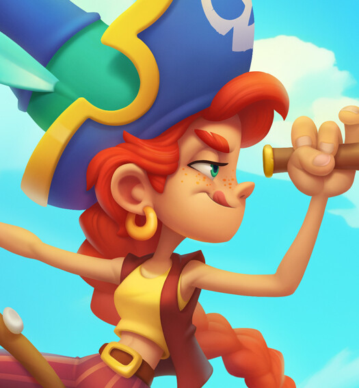 ArtStation - Pirate witch