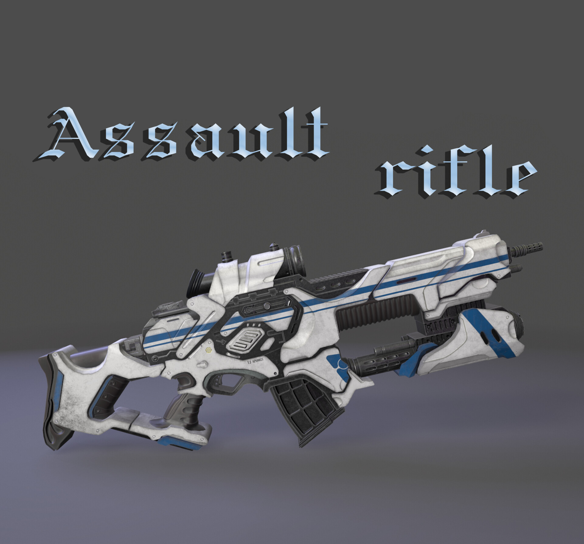 ArtStation - Assault rifle