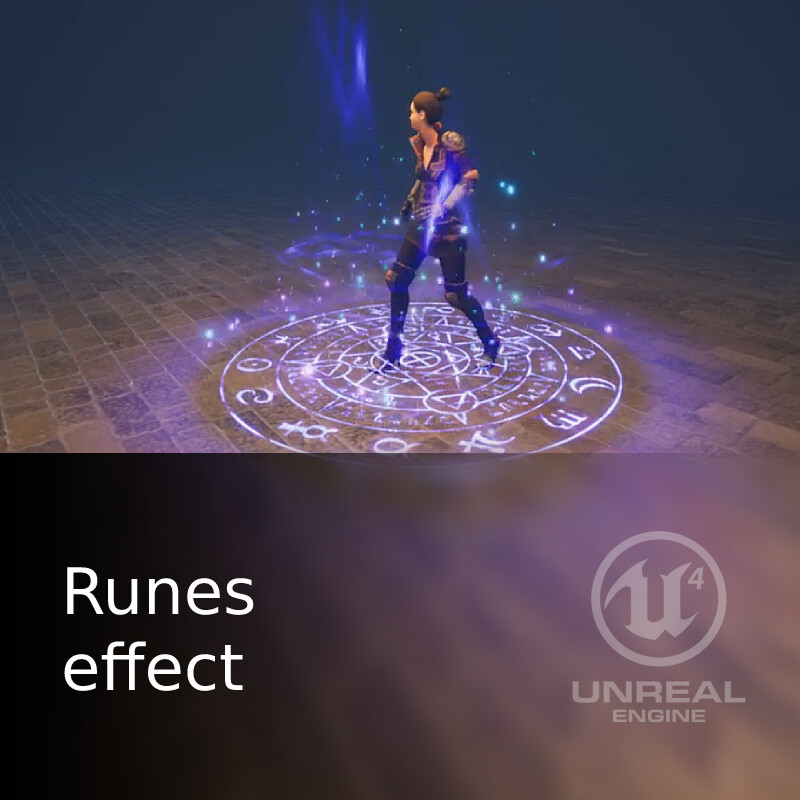 ArtStation - Runes effect UI