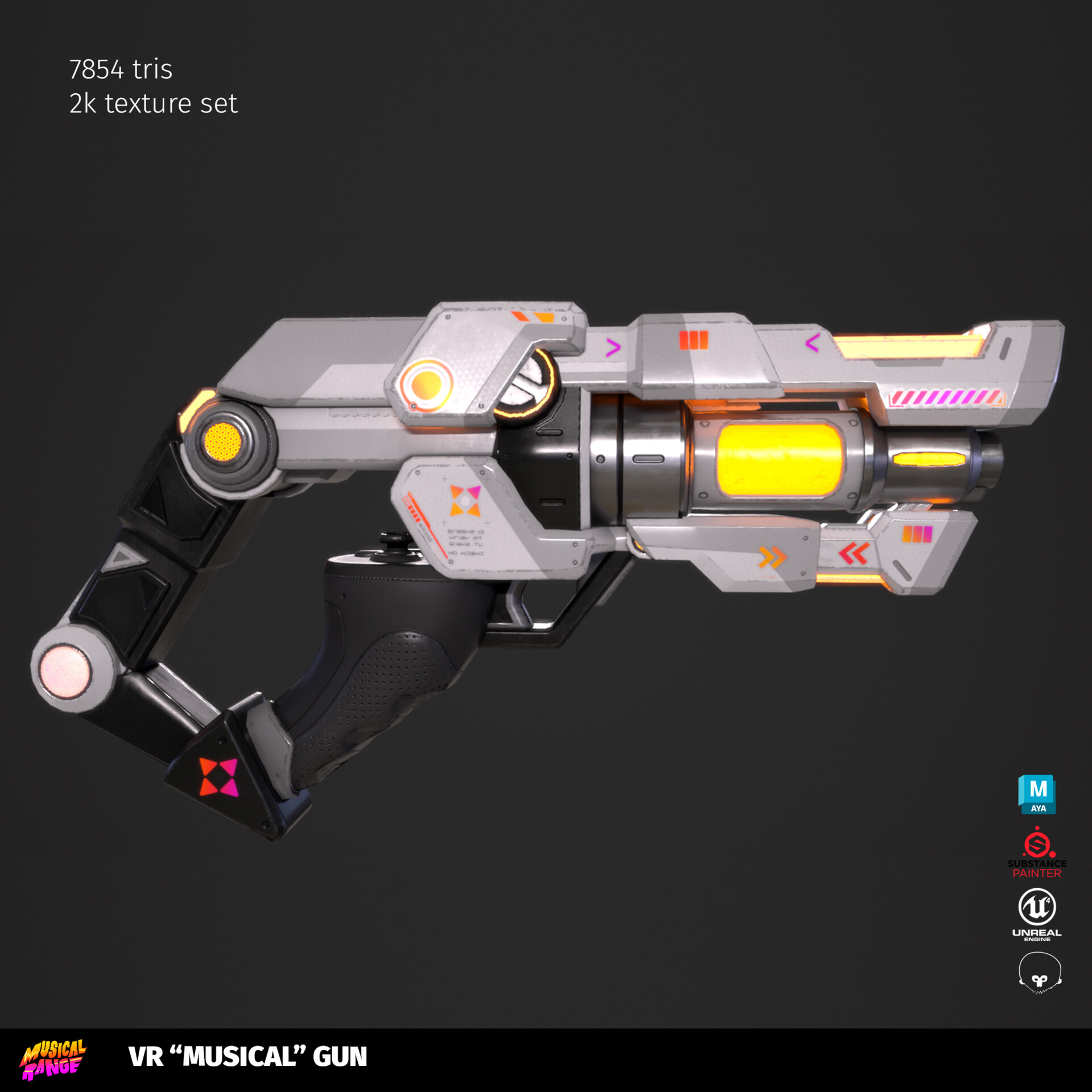 ArtStation - VR MUSICAL GUN