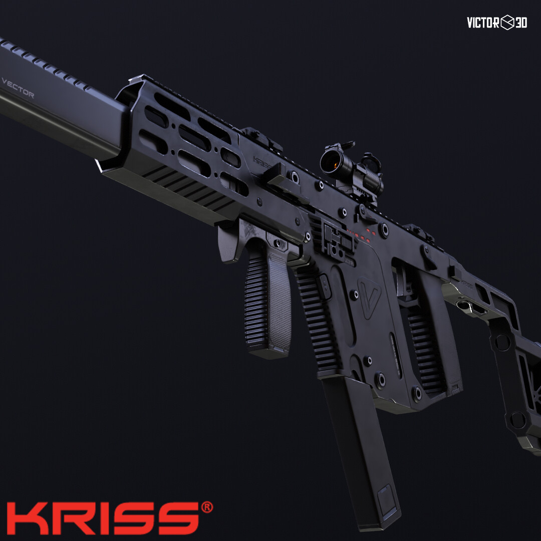 ArtStation - KRISS VECTOR SMG