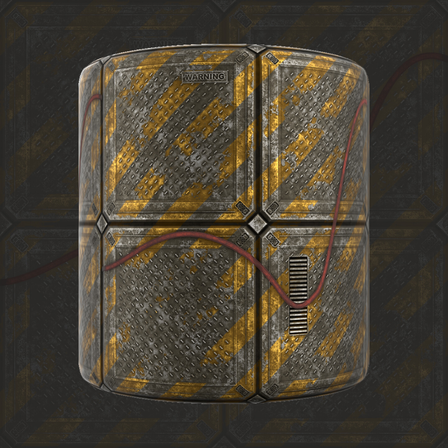 ArtStation - Hard Surface blocks material