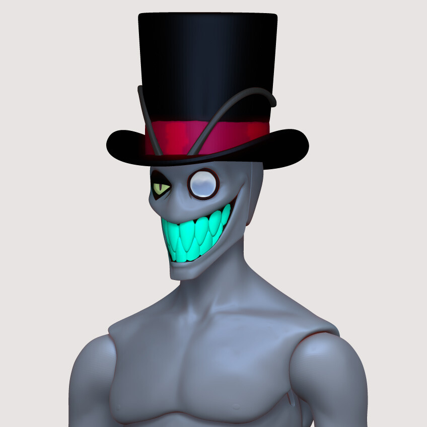 ArtStation - 3d model of Lord BlackHat