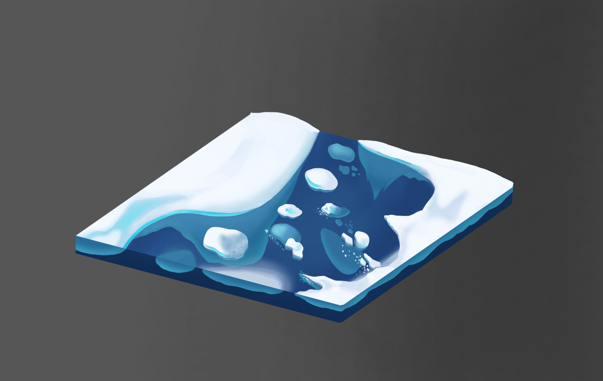 ArtStation - Snow 3D