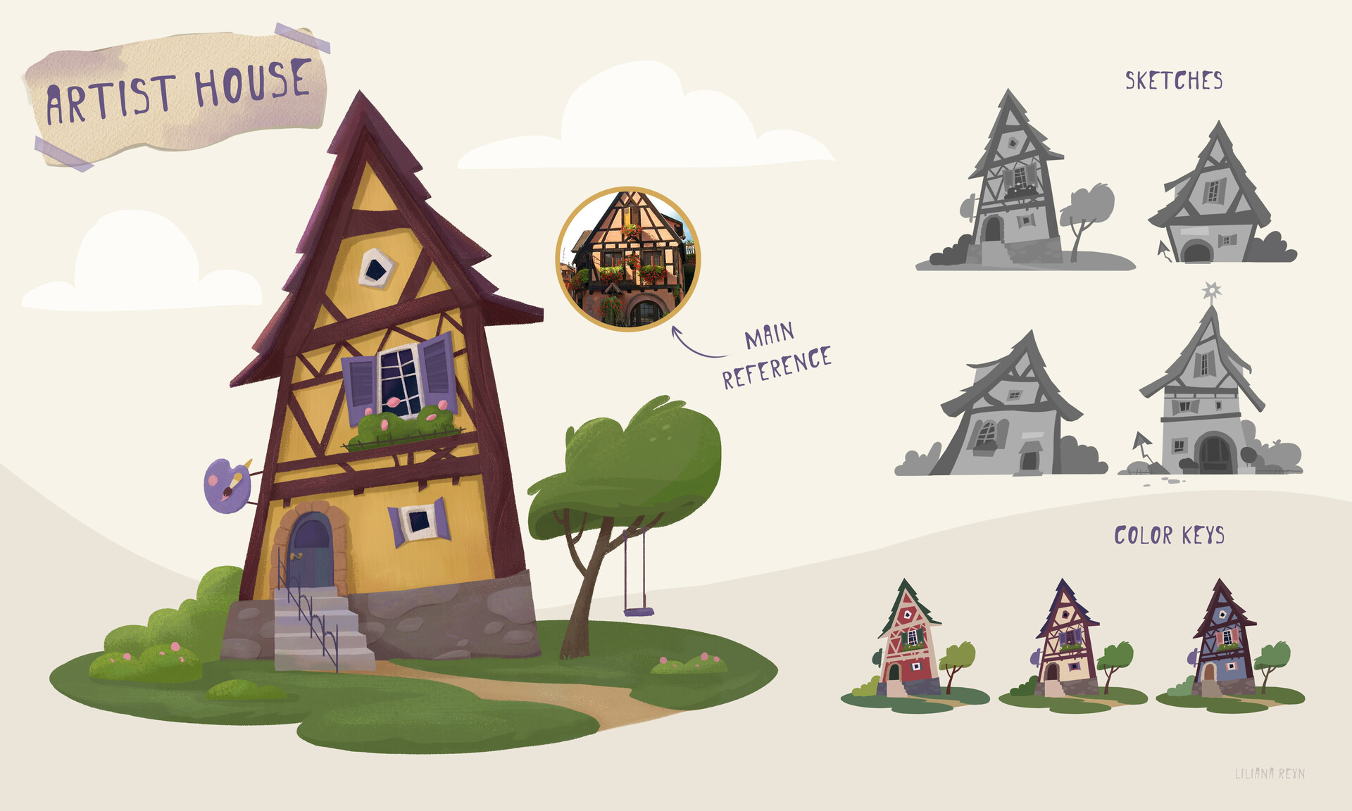 ArtStation - Artist House