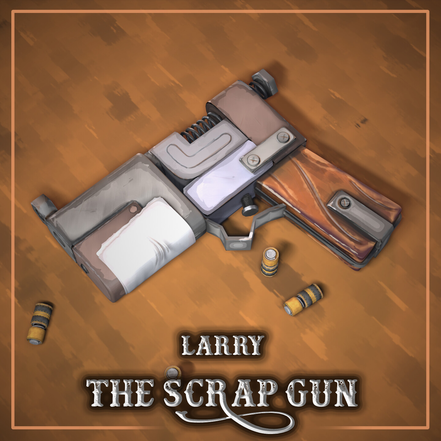 ArtStation - Larry - The Stylized Scrap Gun