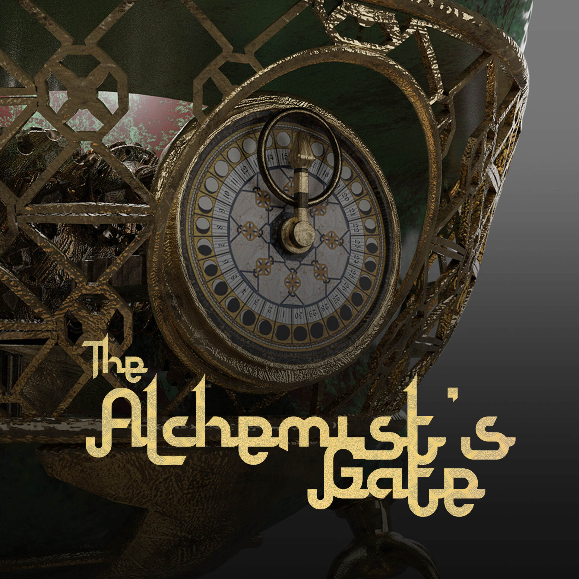 ArtStation - The Alchemist's Gate - Chicken Clock