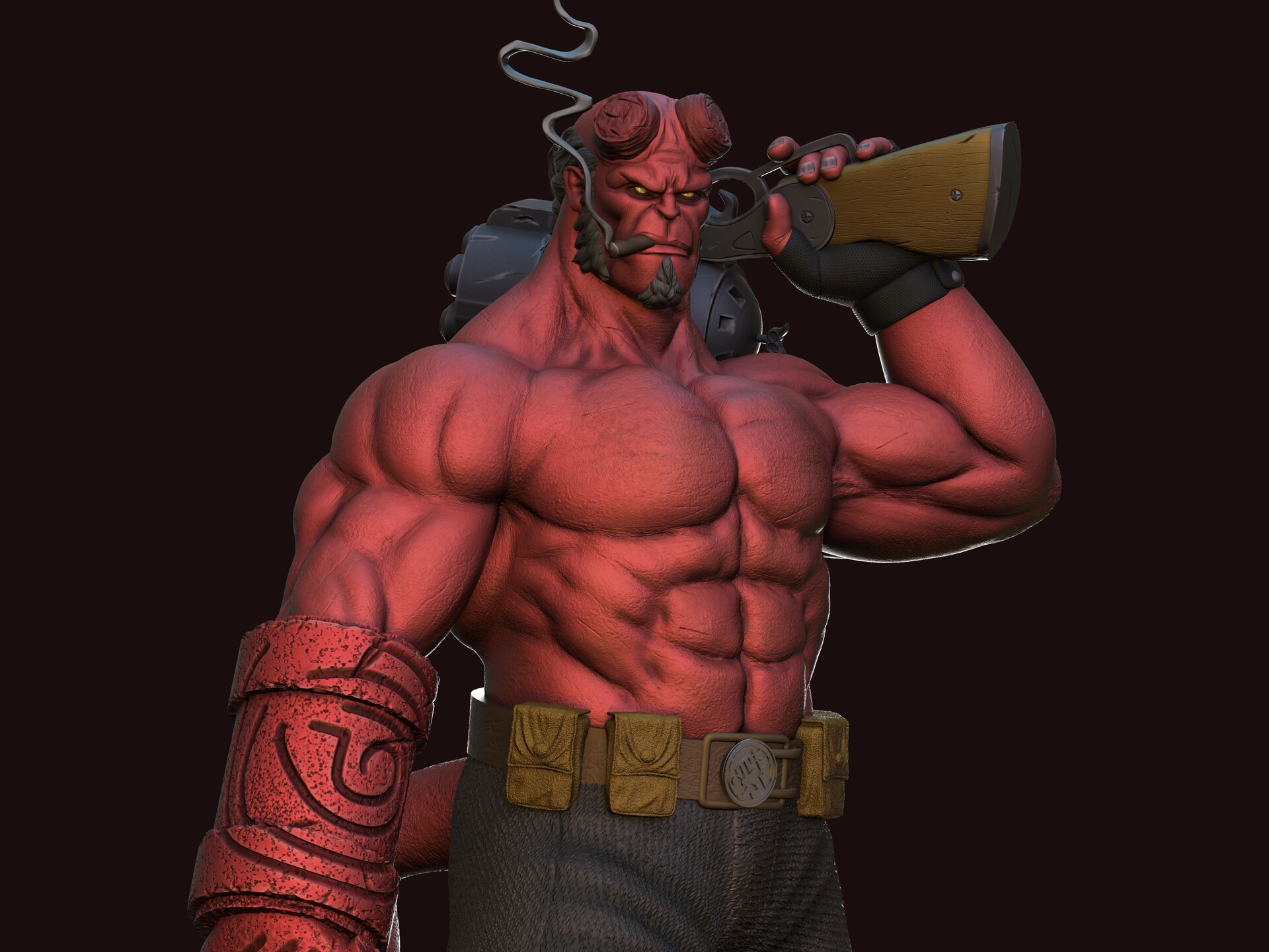 ArtStation - Hellboy