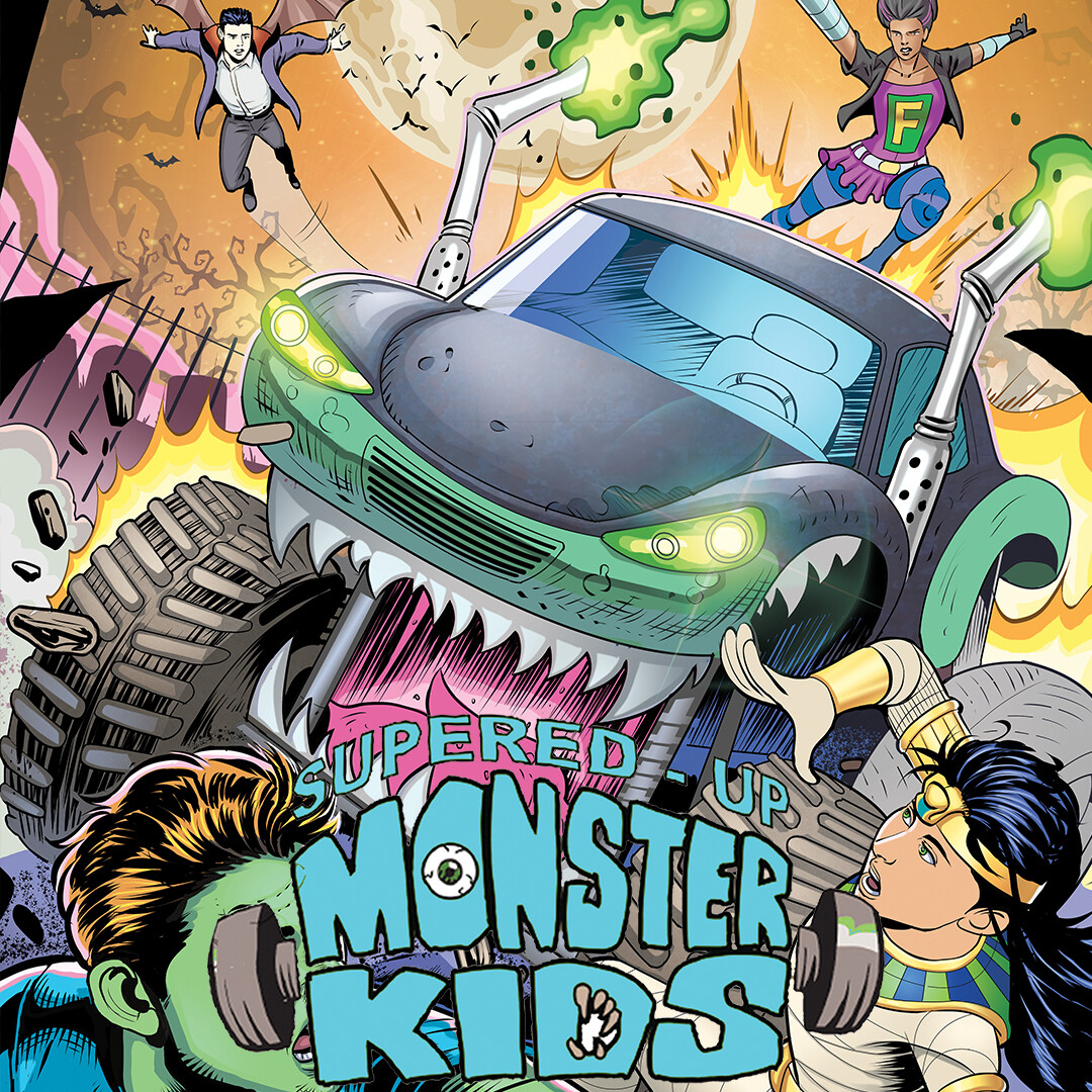 ArtStation - Monster Kids- Key Art