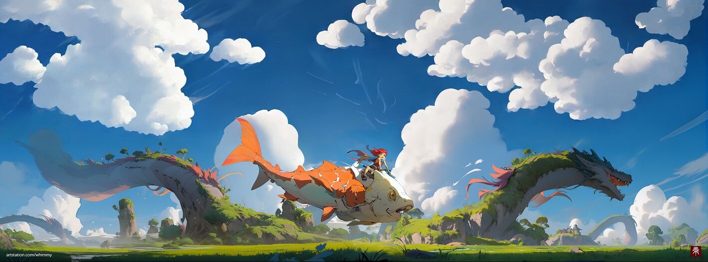 ArtStation - Adventure in Dragon Land