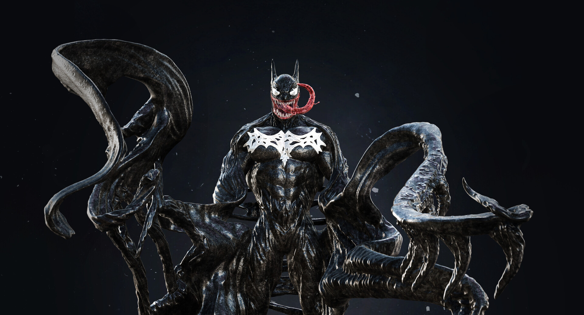 ArtStation - The venomous batman