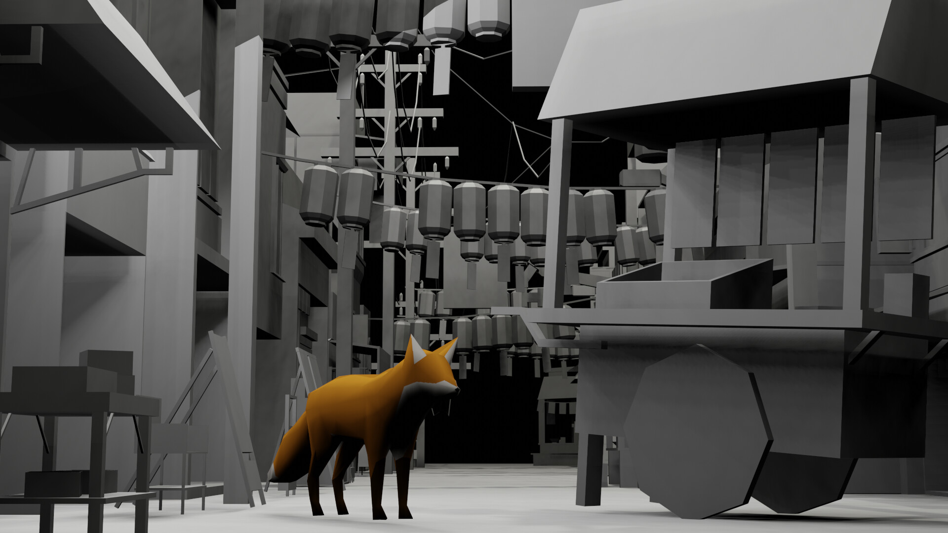 ArtStation - Mozilla: Legend of a firefox | 3D Concept art