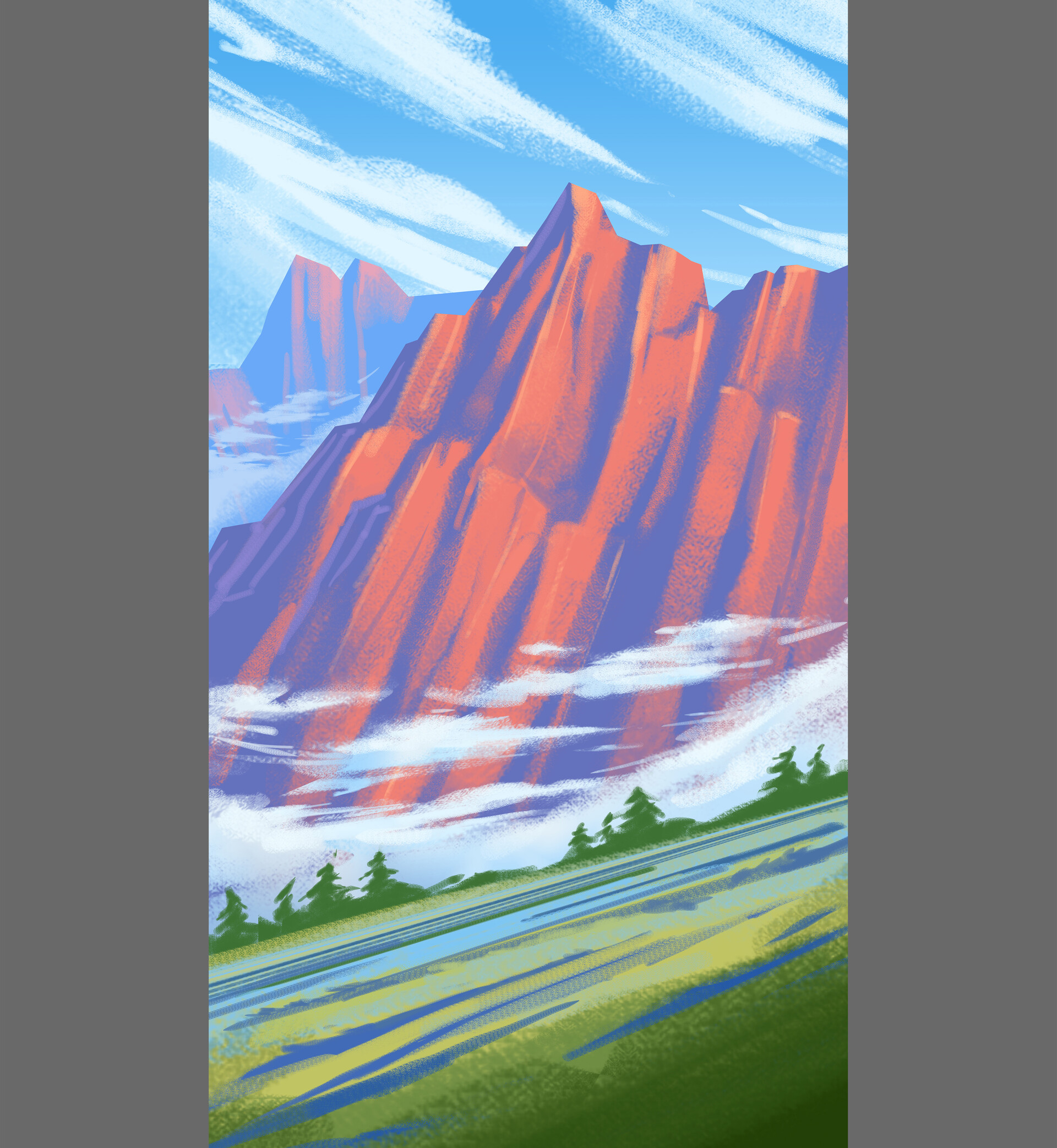 ArtStation - Background Design....Study