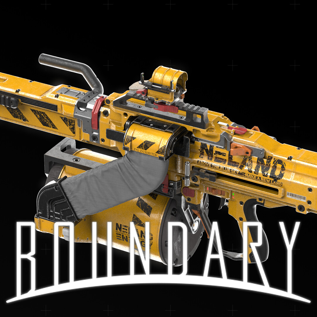 ArtStation - Boundary GSW-LMG "Engingeer Yellow"