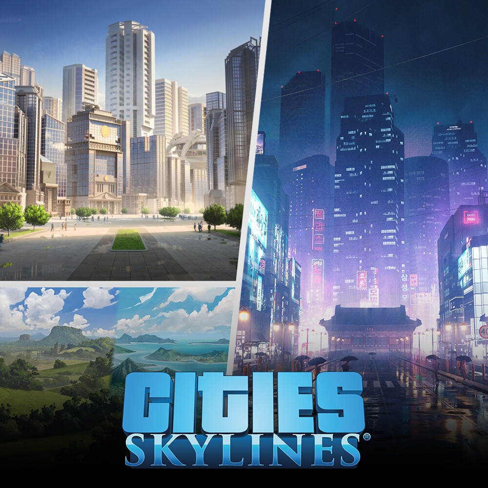 ArtStation - Cities Skylines - Key Arts