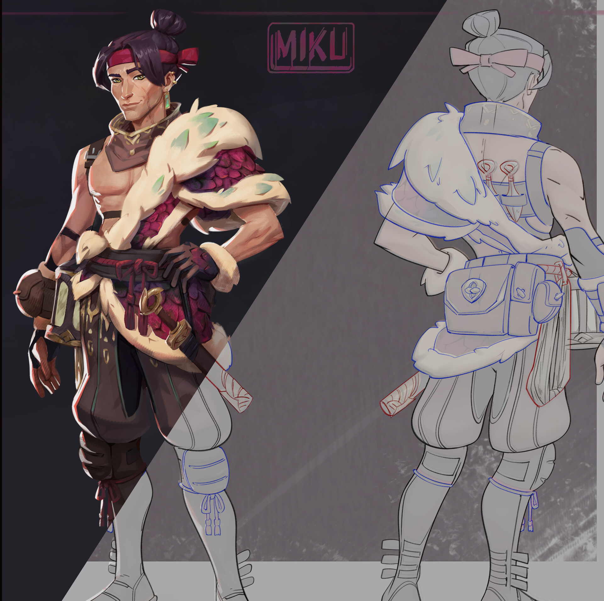 ArtStation - MIKU: Protagonist