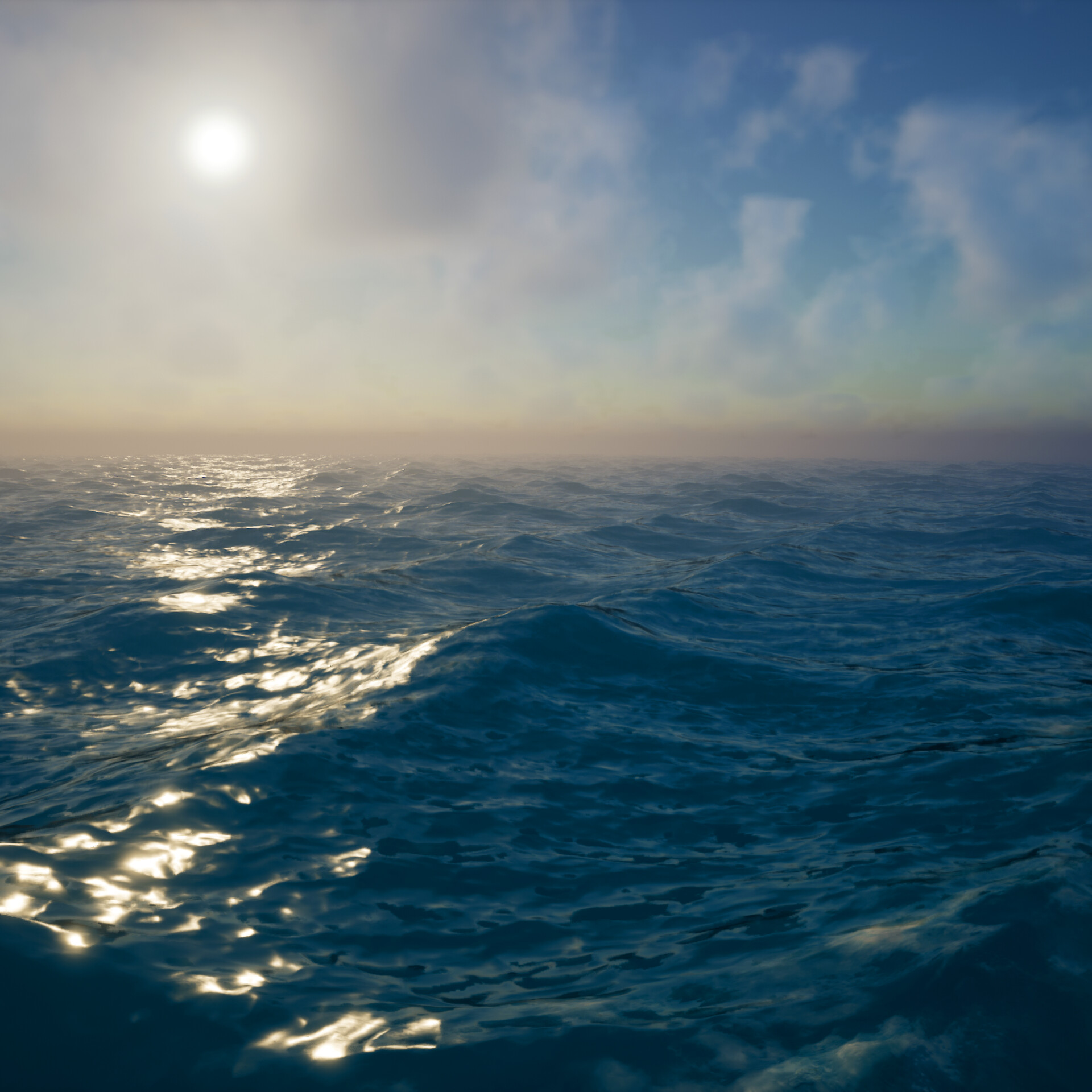 ArtStation - Gerstner Waves (+ Radial Coordinates)
