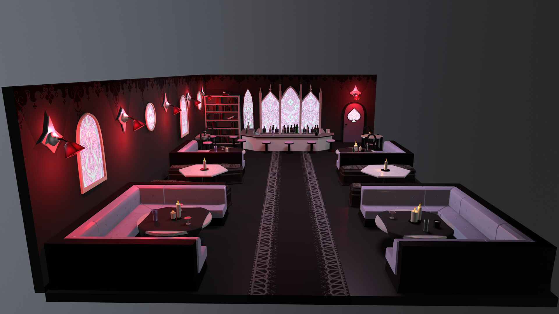 ArtStation - Gothic Bar