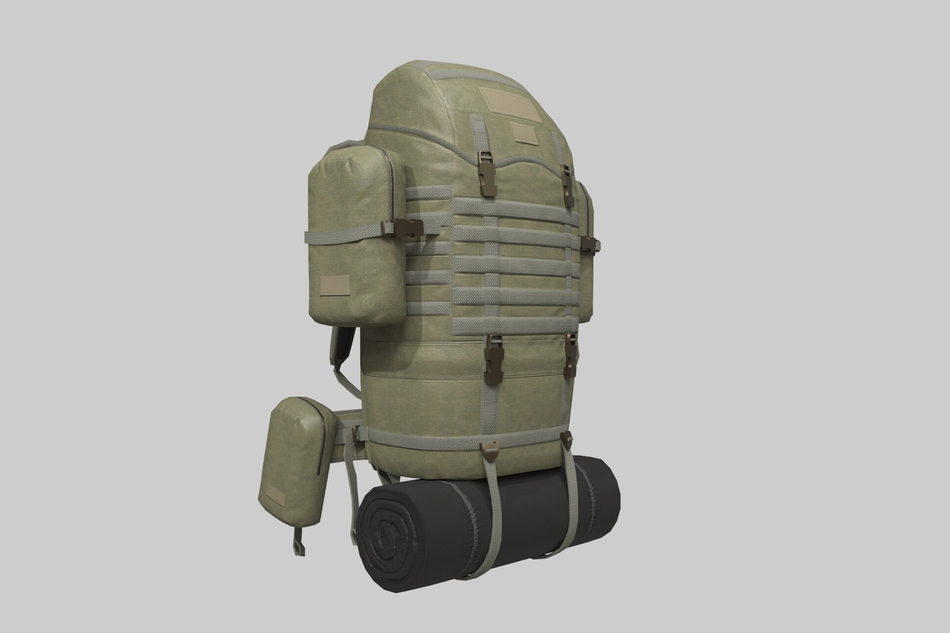 ArtStation - Military Backpack