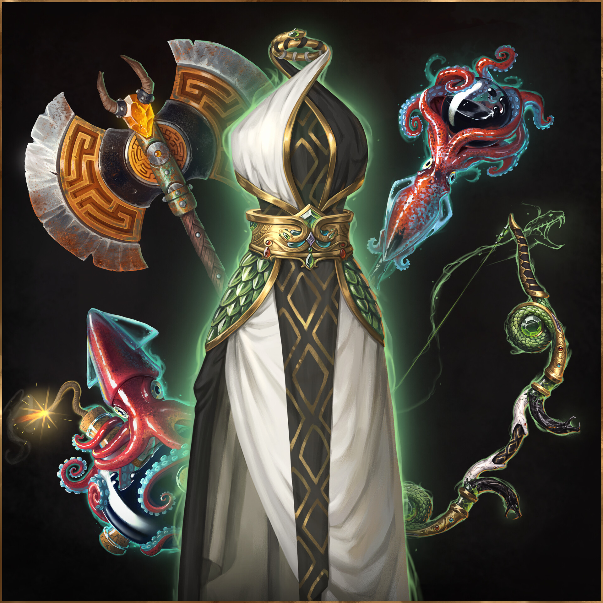 ArtStation - Mythology Prop Set