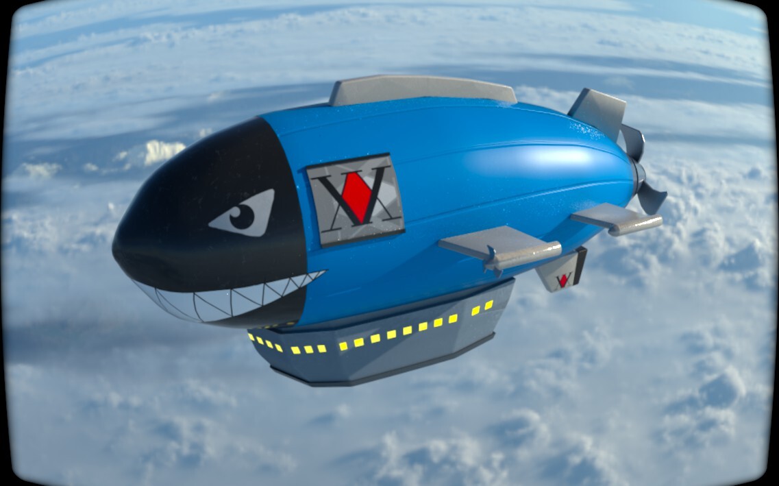 ArtStation - Blimp from Hunter X Hunter