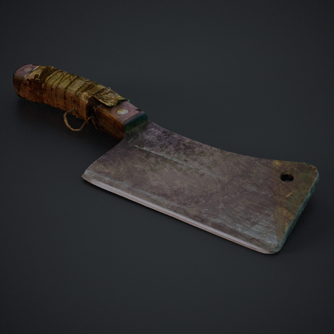ArtStation - Prop: Antique Cleaver