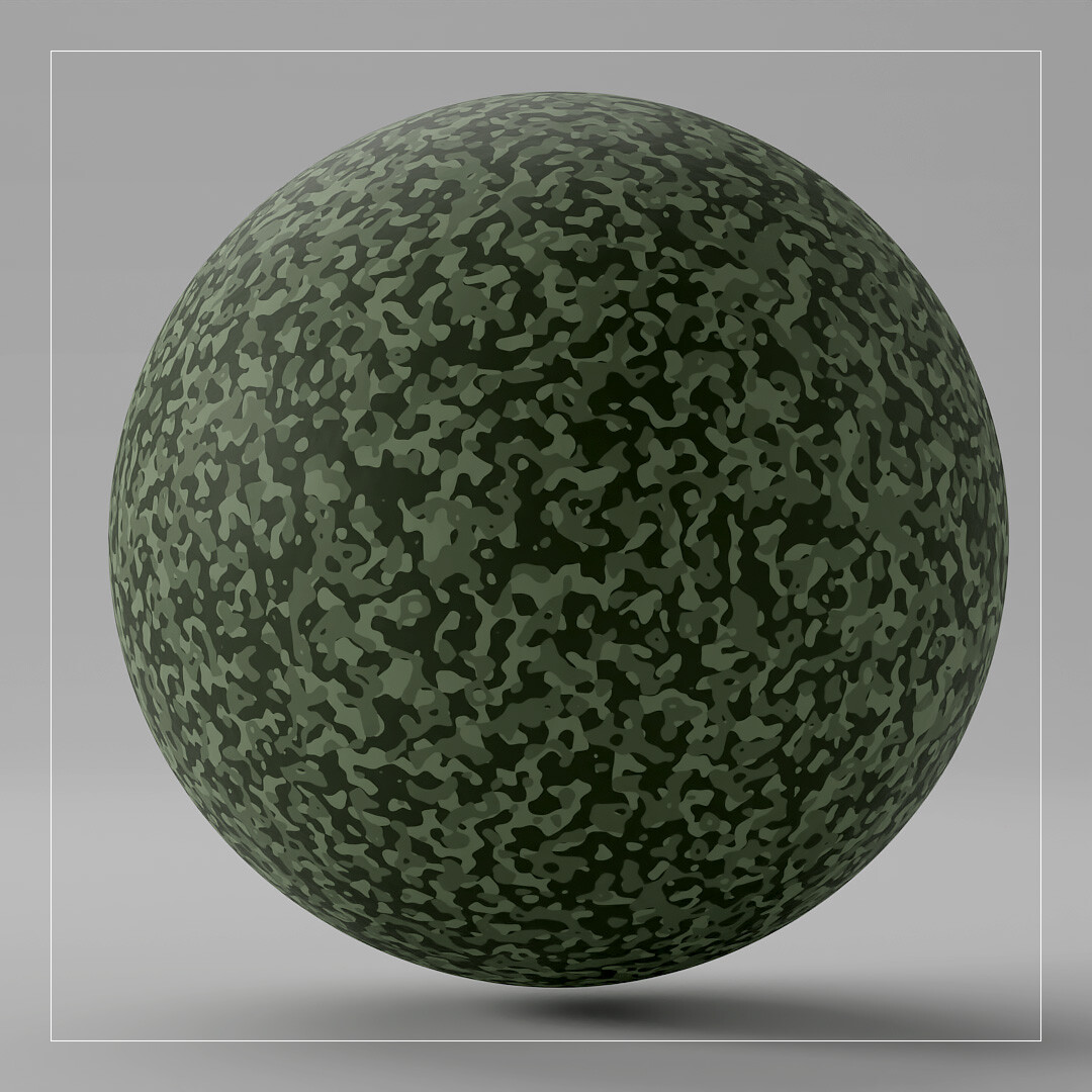 ArtStation - PROCEDURAL CAMOUFLAGE MATERIAL FOR BLENDER