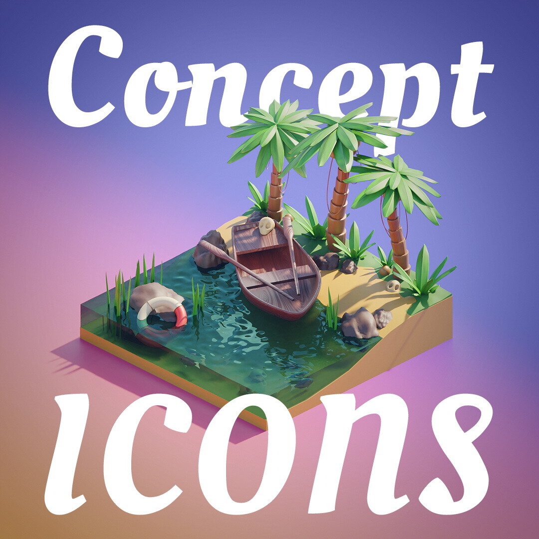 ArtStation - concept icons