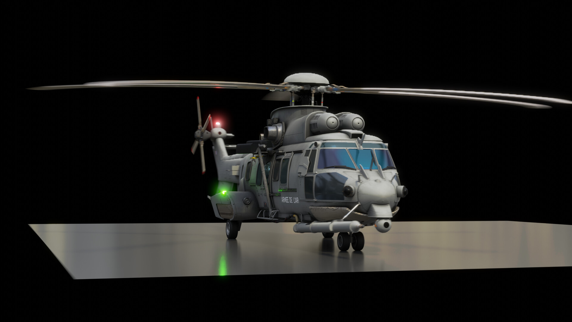 ArtStation - Airbus Helicopters H225M Caracal