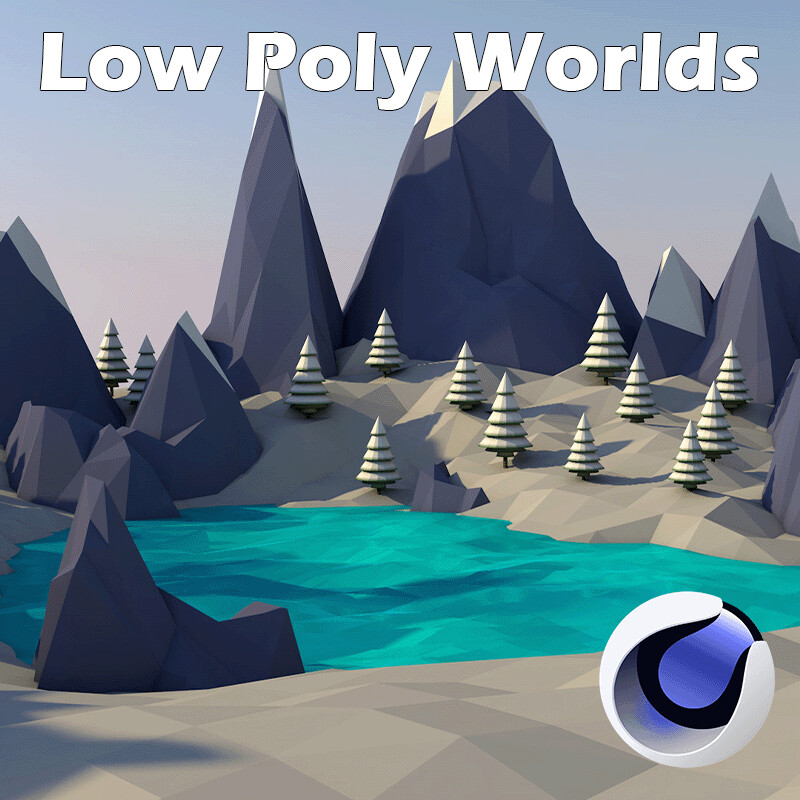 ArtStation - 3D Polygonal Landscapes