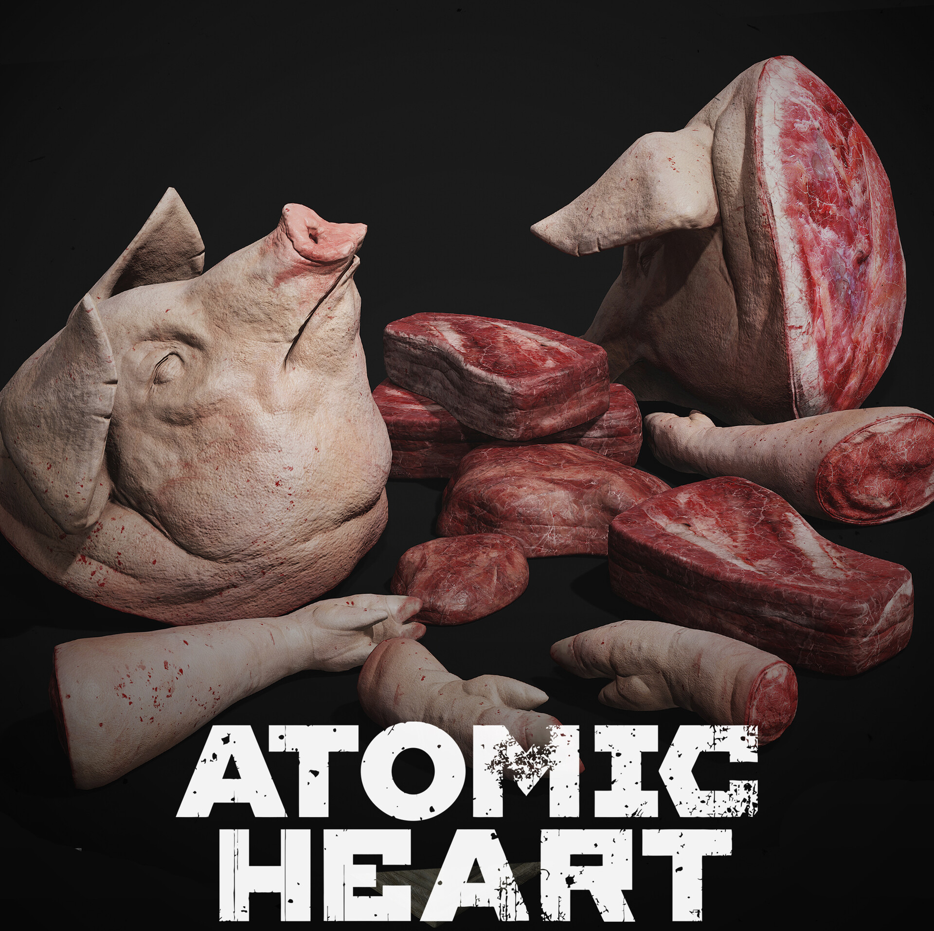 ArtStation - Meat and Fish