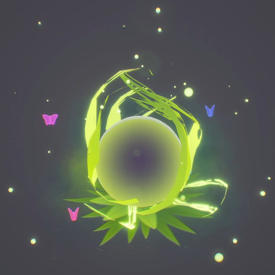 ArtStation - VFX - Spring Orb
