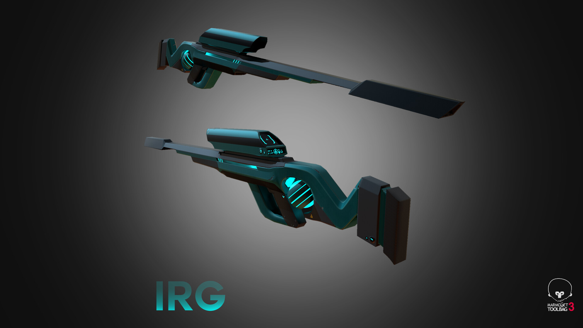 ArtStation - IRG Stylized Weapon