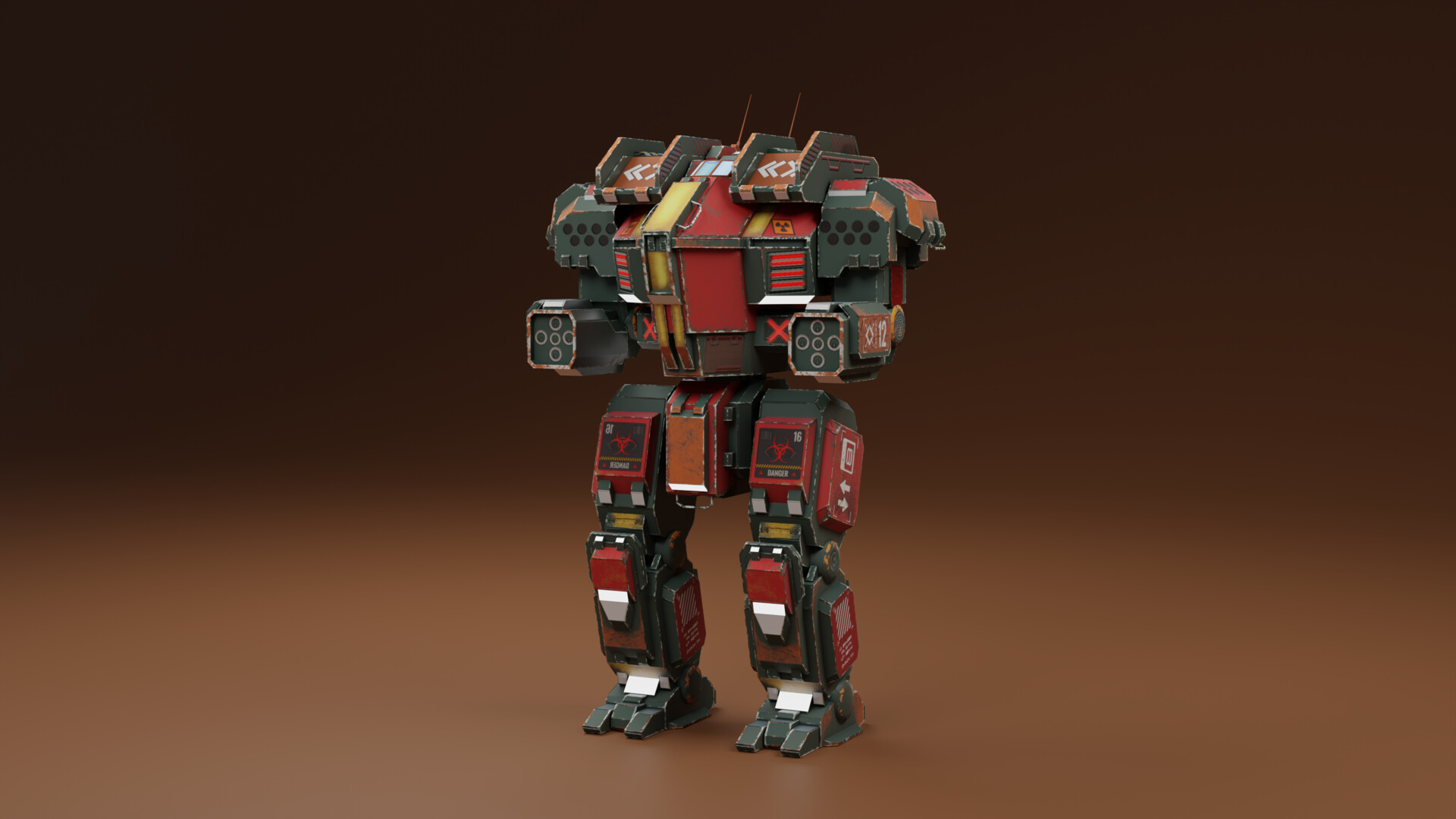 ArtStation - Destroyer Mecha